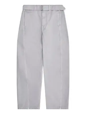 LEMAIRE Twisted Belted Jeans - Gray