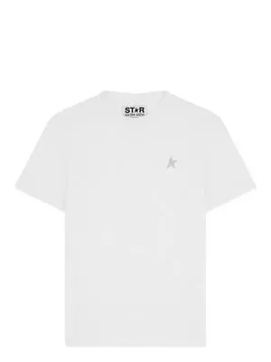 GOLDEN GOOSE Star Printed Crewneck T-shirt - White
