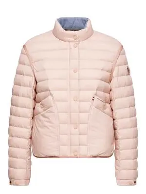 Moncler Madulains Logo Patch Quilted Jacket - Pink