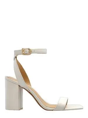 MICHAEL KORS Michael Kors Leather Block Heel Sandals