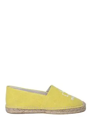 Isabel Marant Étoile Embroidered Logo Espadrilles - Yellow