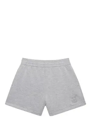 ANINE BING Monogrammed Logo Sweat Shorts - Gray