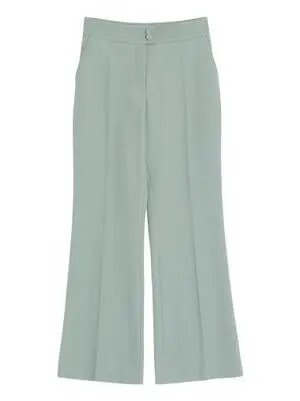VALENTINO Valentino Light Diagonal Wool Trousers