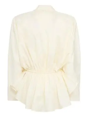 Chloé Silk Blend Shirt - White