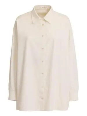 THE ROW Luka Cotton Shirt - White
