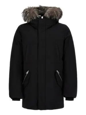 Mackage Hooded Down Parka - Black