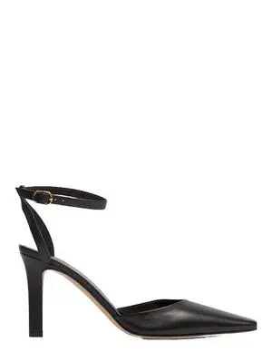 THE ROW 80mm Carla Leather Pumps - Black
