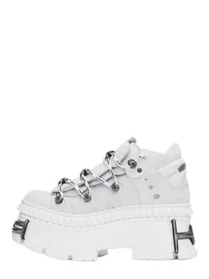 Vetements X New Rock Platform Sneakers - White