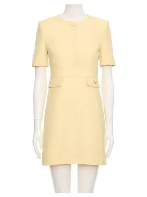 VALENTINO Valentino Crepe Couture Short Dress