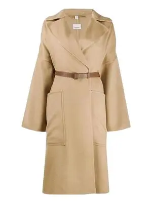 BURBERRY Burberry Belted Midi Coat