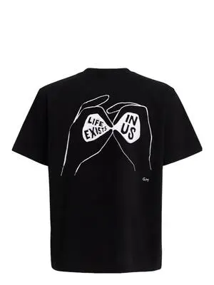 Sacai Embroidery T-shirt - Black
