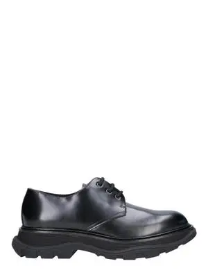 Alexander McQueen Derby Shoes With Chunky Sole - Black