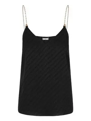 GIVENCHY Givenchy Chain Strap Silk Camisole