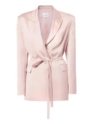 Andamane The Attico Tie-waist Jacket - Pink