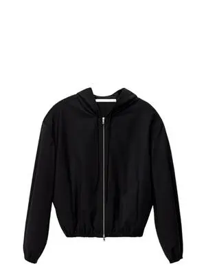 Alexander Wang Zip-up Hoodie - Black