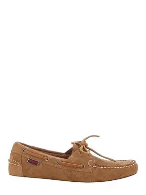SEBAGO Suede Boat Shoes - Brown