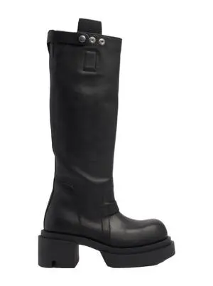 RICK OWENS Rick Owens Flat-Bottomed Short Boots