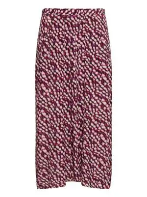 Isabel Marant Étoile Eolia Printed Midi Skirt - Multicolor