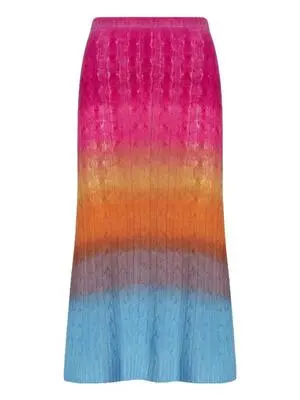 ETRO Etro Wool Knit Midi Skirt