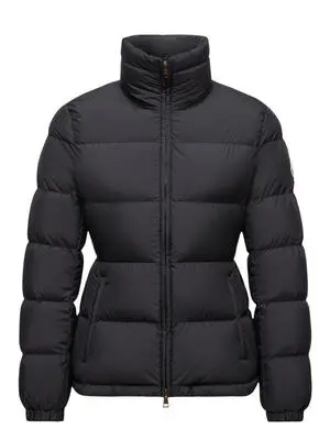 Moncler Dourbe Zip-up Short Puffer Jacket - Black