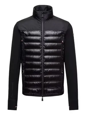 Moncler Polartec Zip-up Jacket - Black