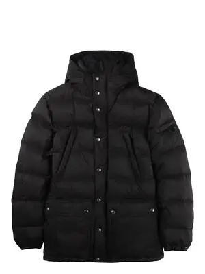 Prada Long-sleeved Hooded Down Jacket - Black