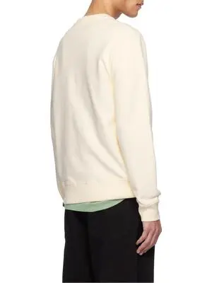 Maison Kitsuné Crewneck Sweatshirt - White
