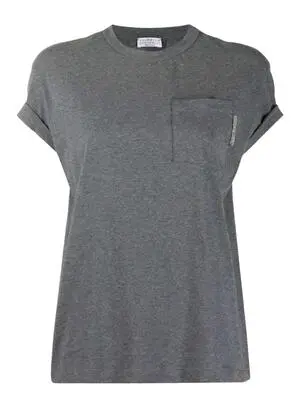 BRUNELLO CUCINELLI Brunello Cucinelli Rolled Sleeve T-Shirt