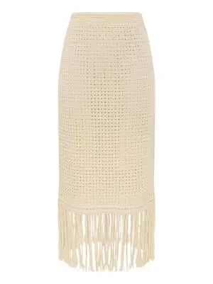 Zimmermann Indra Skirt - Cream