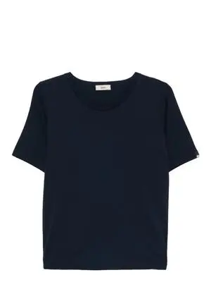 Herno Round Neck Short Sleeve T-shirt - Blue