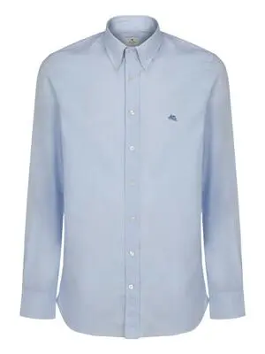Etro Buttoned Long-sleeved Shirt - Blue