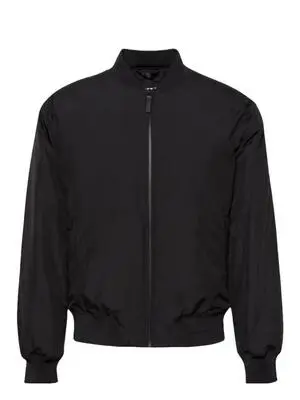 Calvin Klein Tech Fabric Bomber Jacket - Black