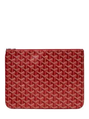 Goyard Senat Pouch Series Clutch - Red