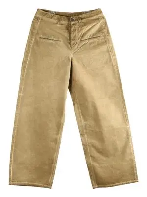 UMA WANG Belted Casual Pants - Tan