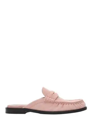 BURBERRY Burberry Leather Cadet Mules