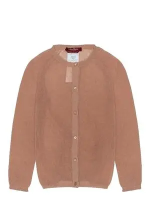 MAX MARA Max Mara Long-Sleeved Crew Neck Sweater With Button Closure