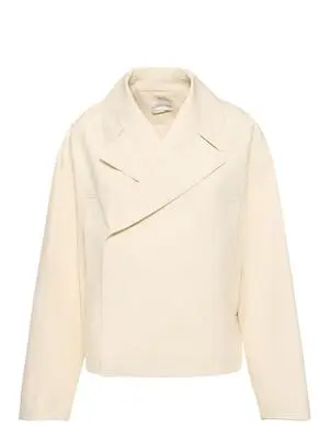 LOULOU STUDIO Long Sleeve Casual Jacket - Beige
