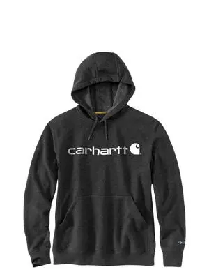Carhartt Force Delmont Signature Graphic Hooded Sweatshirt - Black