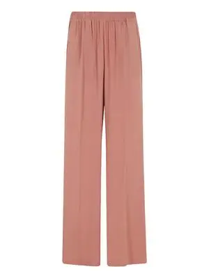 Seventy Seventy Elastic Waist Casual Pants Pink