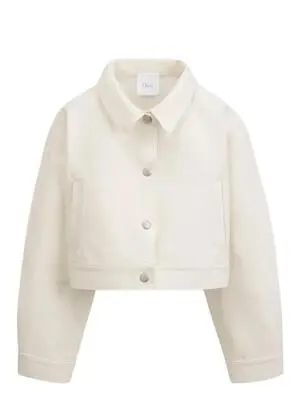 Dior Long Sleeve Collared Jacket - Ivory