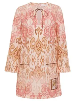 ZIMMERMANN Zimmermann Aster Shift Mini Dress