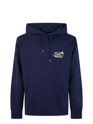 Drole De Monsieur Drôle De "not From Paris Madame" Drawstring Hoodie - Black