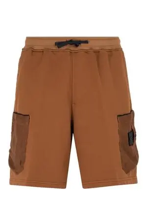 Stone Island Cargo Pocket Track Shorts - Burnt Brown