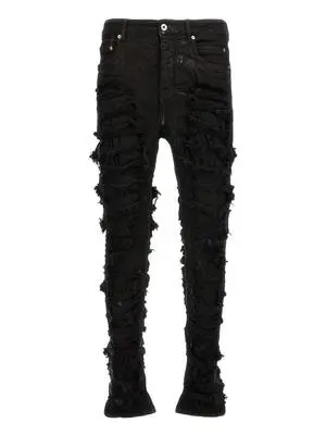 Rick Owens Luxor Detroit Low-rise Skinny Jeans - Black