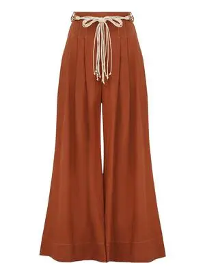 ZIMMERMANN Zimmermann Tie-Fastening Flared Trousers