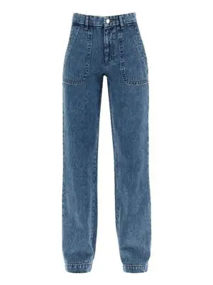 A.p.c. Seaside High-waist Flared Jeans - Blue