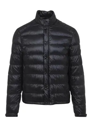 Moncler Long-sleeved Quilted Down Jacket - Black