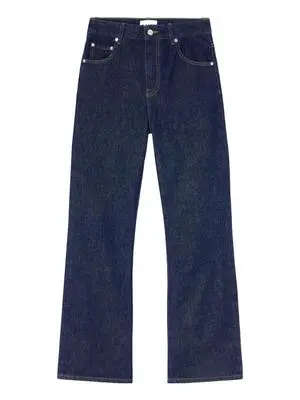 GANNI Mid-waisted Jeans - Blue