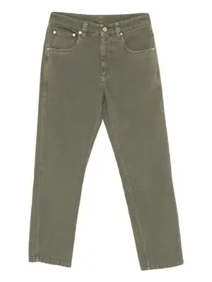 Brunello Cucinelli Five-pocket Jeans - Green