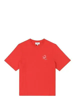 Maison Kitsuné Short Sleeve T-shirt - Red